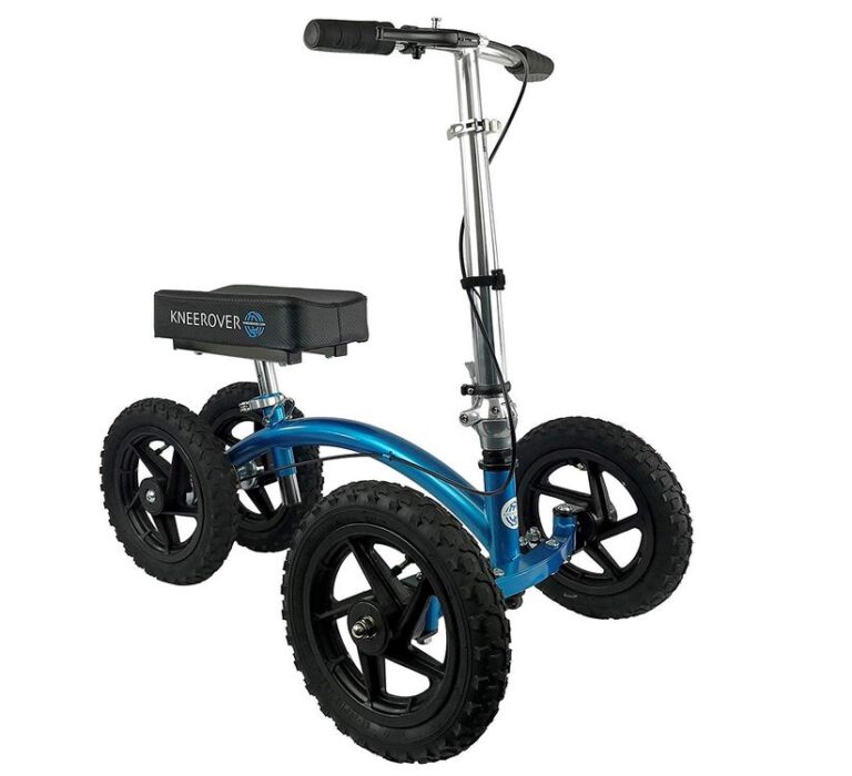 NEW KneeRover QUAD All Terrain Knee Walker in Metallic Blue ...